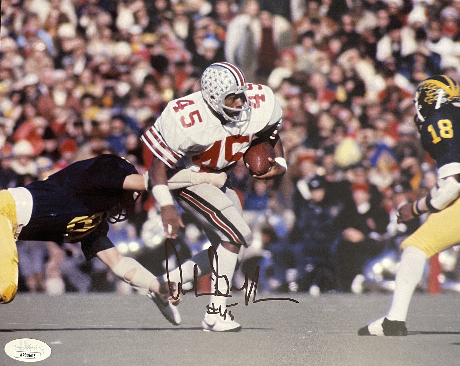 Archie Griffin Signed Autographed Ohio State Buckeyes 8x10 Photo JSA ...