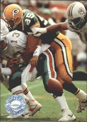 1991 Pro Set Platinum Bryce Paup # 192 RC Rookie Green Bay MINT ...