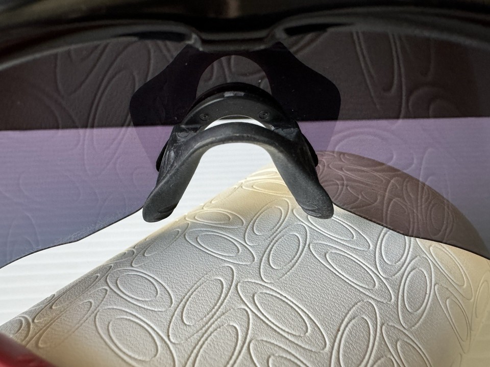 Oakley M2 XL Prism Road Polished Black Frame Violet Shield Lens #009343 ...