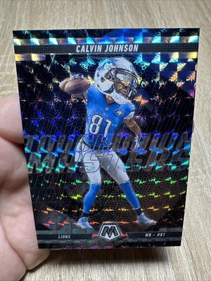 2025 Panini Mosaic Touchdown Masters Calvin Johnson Silver Prizm #16 | eBay