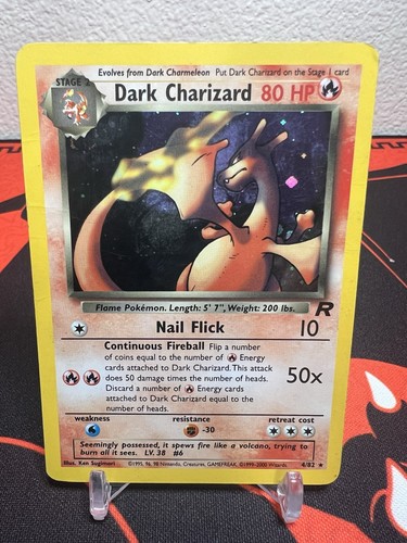 Dark Charizard Team Rocket 4/82 Holo Rare Pokémon Card - MP | eBay