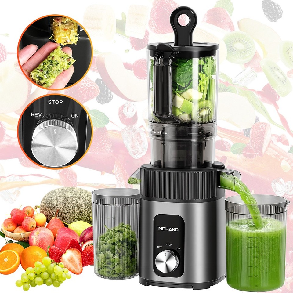 Electric Cold Press Juicer Machine Slow Masticating Juicer for Fruit ...