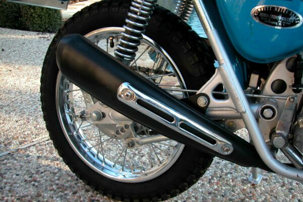 Honda SL70 / XL70 Exhaust Muffler System | SL70MUFFLER | OE | Black ...