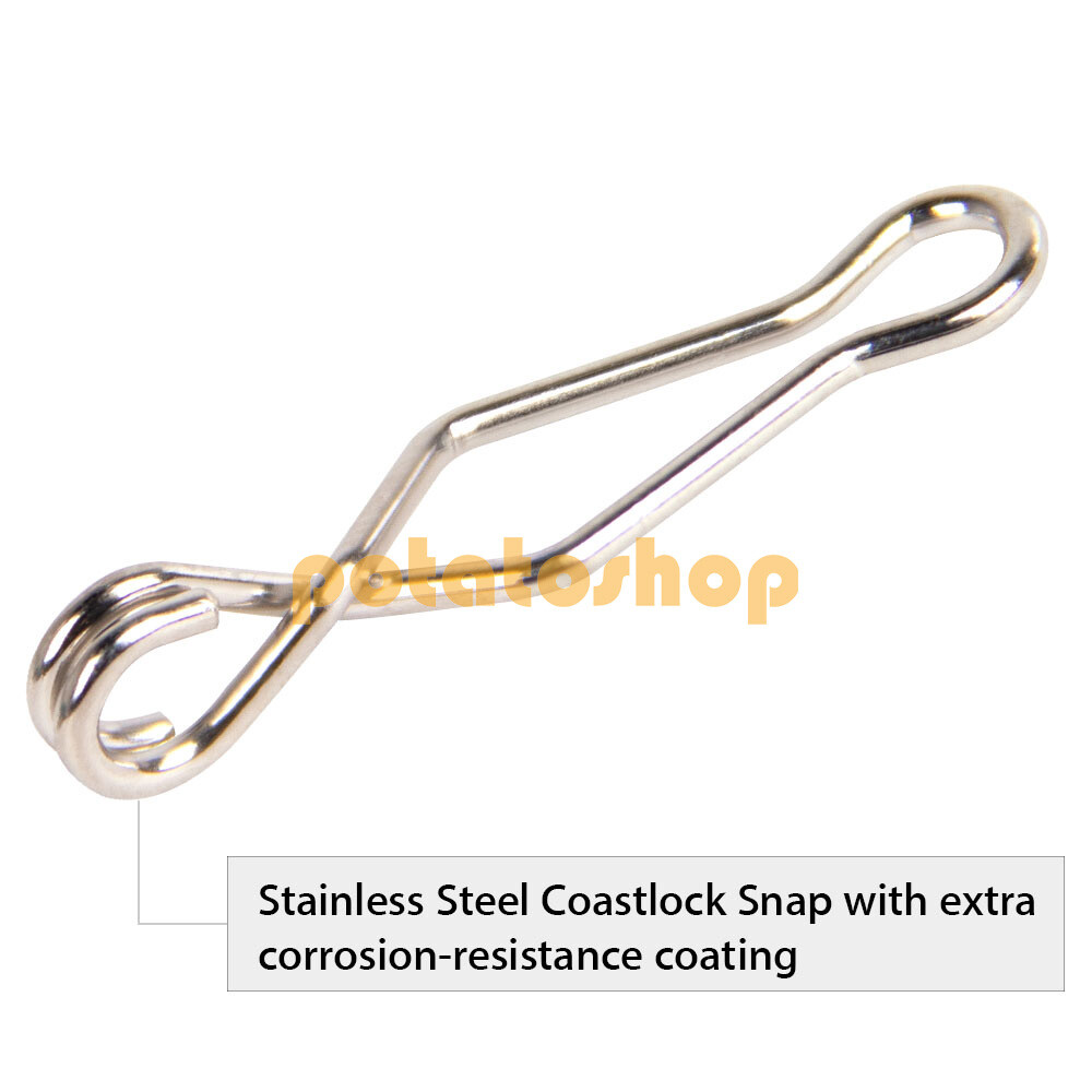 Bulk Fishing Fastlock Swivel Lure Speed Clips Quick Safety Tackle ...