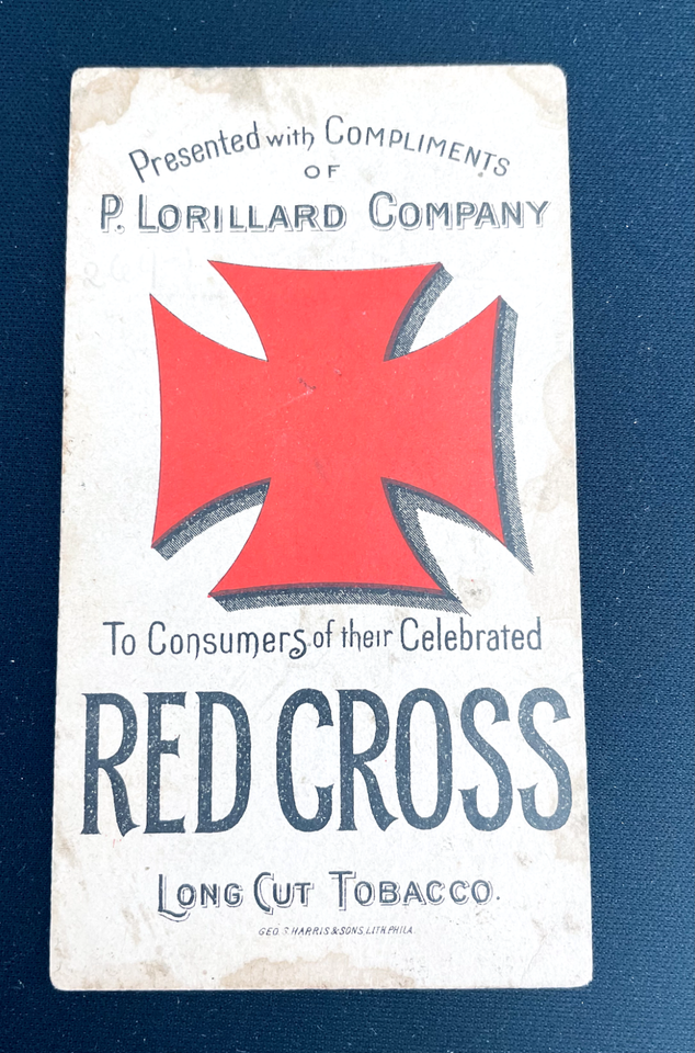 N264 Red Cross Light Cut - P. Lorillard - Type 1 (Agnes Miller) | eBay
