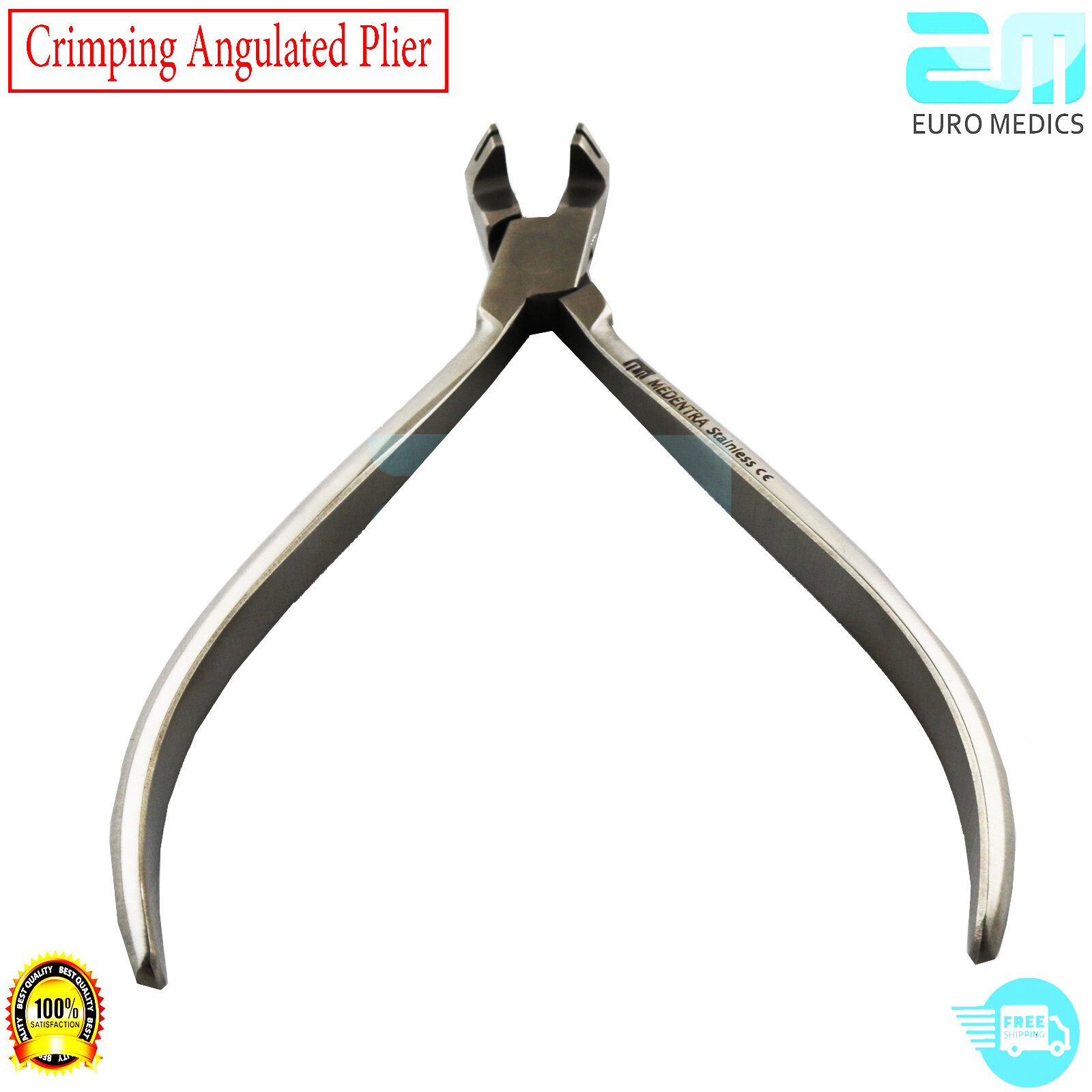 Dental Tooth Extraction Pliers Upper & Lower Molars Crimping Plier ...