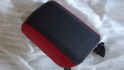 PORSCHE MACAN TURBO GT S 2014 18 BLACK / CARRERA RED LEATHER CENTER ARM ...