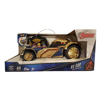 Marvel Avengers Thanos Gold Remote Control RC Car Light Sound Action | eBay