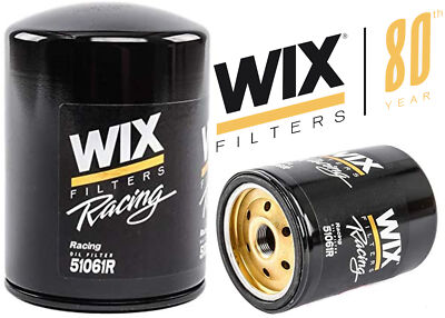 WIX Filters 51061R Spin-On Lube Racing Oil Filter SBC BBC New Free ...