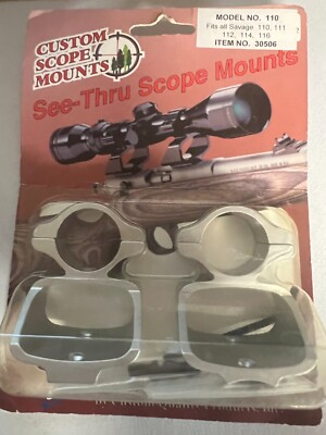Custom Scope Mounts- (Scope Mounts) For Savage 110-111-112-114-116 | eBay