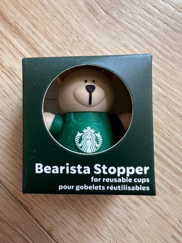 Starbucks Coffee Europe Bearista Bear Stopper for Reusable Cups Green ...