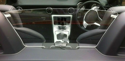 DEFLECTOR Glass SLK WIND BLOCKER wind screen R172 convertible slc | eBay