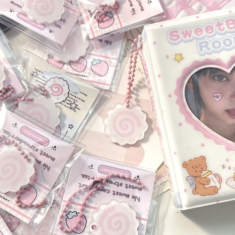 10Pcs Narutomaki Fish Cake Keychain Accessories Car Key Rings Handbag ...