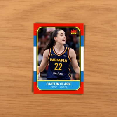 CAITLIN CLARK FEVER WNBA ROOKIE Anselmo Azcano Legacy Art Series Card ...