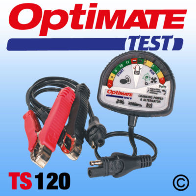 OptiMate TS120 Battery / Alternator Tester (TS120) UK Supplier ...