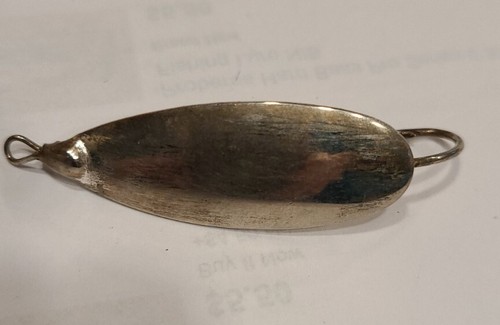 Johnson 1 3/4" Silver Minnow Spoon Fishing Lure | eBay