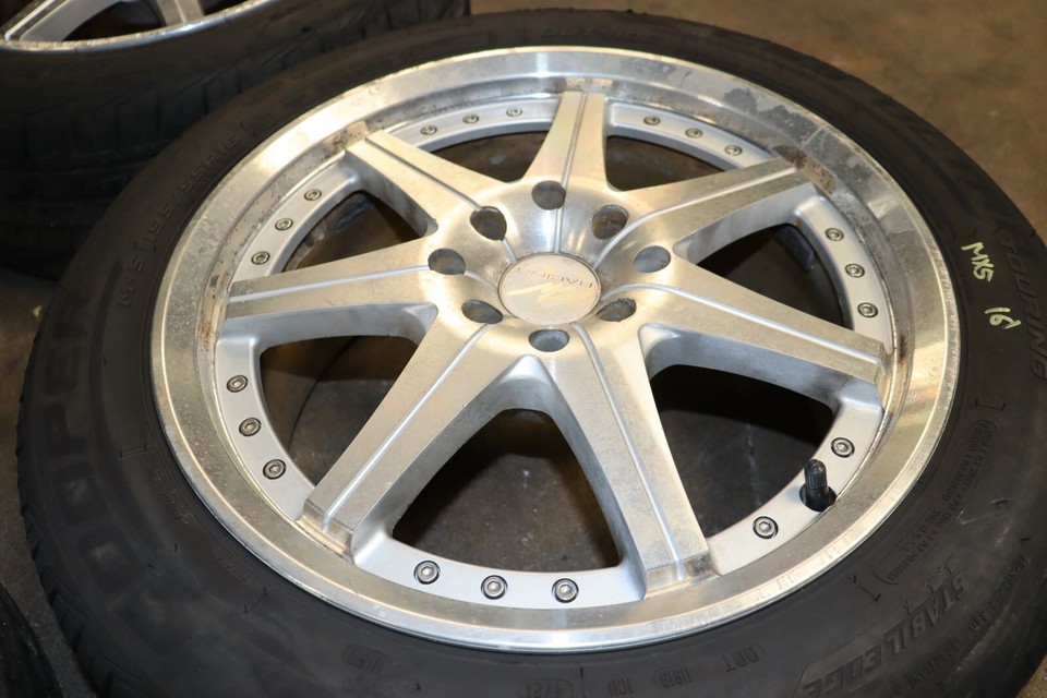 ICW Racing 16" 4 lug 4x100 / 4x114.3 Wheel sets Rim 16x7JJ ET40 | eBay