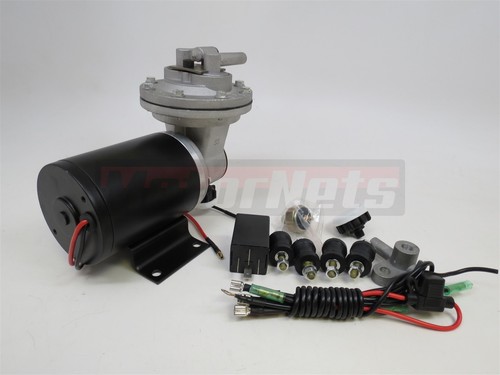 Electric Power Brake booster Vacuum Pump Kit 18"-22" Brake Booster 12V ...