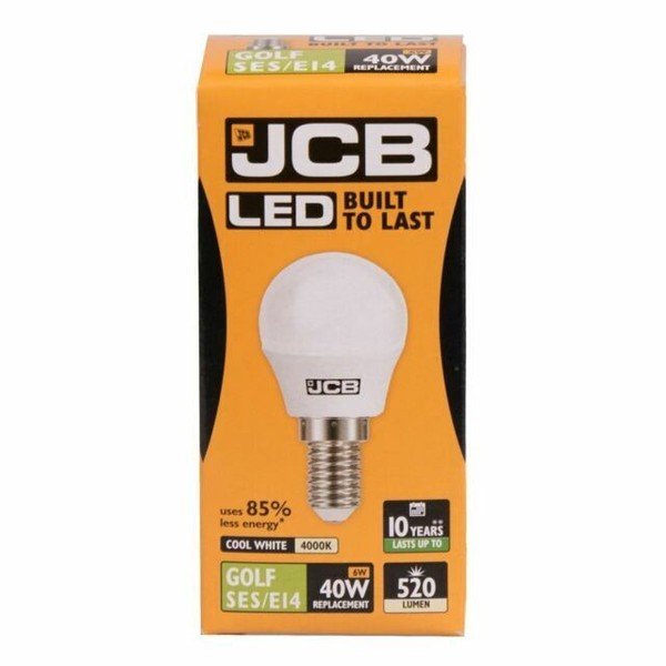 3x 6w 40w JCB LED Ses E14 Small Edison Screw Golf Ball Light Bulbs ...