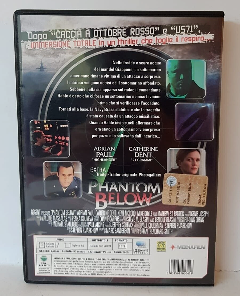 PHANTOM BELOW - ADRIAN PAUL - DVD | eBay