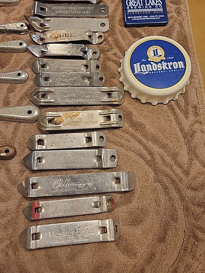 Lot Of 100+ Vintage Beer Bottle Openers Collectibles Antiques RARE Ones ...