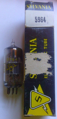 5964 NOS vacuum tube Sylvania (Computer rated 6J6) dual triode | eBay