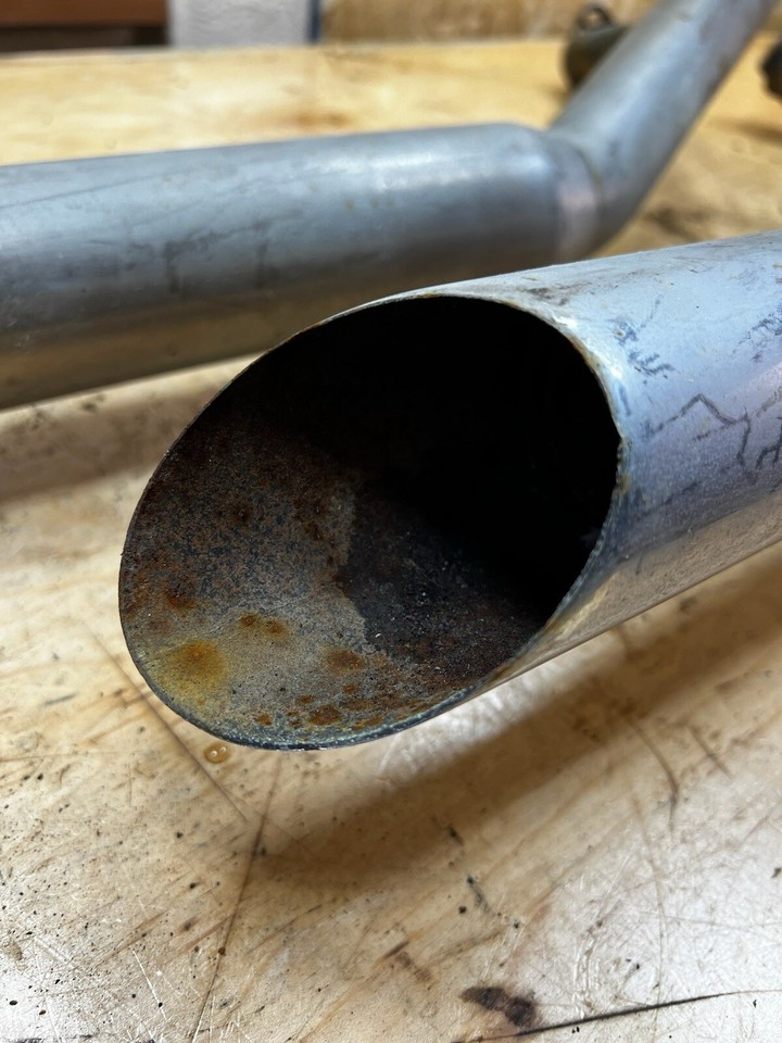 Tapered Slash Cut Drag Pipes For Harley Davidson Shovelhead | eBay