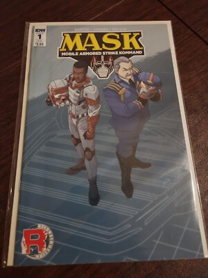 MASK Mobile Armored Strike Kommand #1 IDW COMIC BOOK 9.2 VARIANT V11 ...