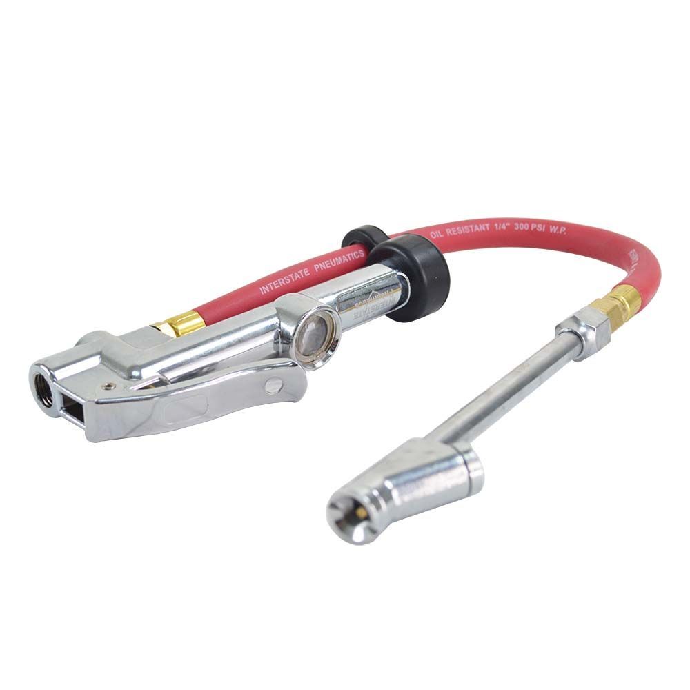 Inflator Chuck with TF9000 Inflator & Straight in Dual Foot 6" Ext ...