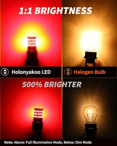 3157 3156 3056 3057 4157 4057 Red Led Bulb Braketailstopparkingturn ...