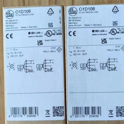 IFM New stock O1D106 Laser ranging sensor | eBay