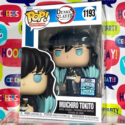 Muichiro Tokito - Demon Slayer Funko Pop 1193 Anime + Protector Funkon ...