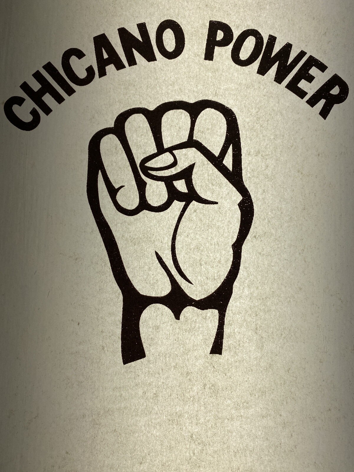 ORIGINAL Chicano Power T-SHIRT IRON-ON VINTAGE 70s UN… - Gem