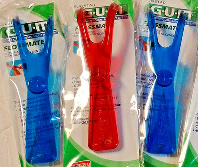 3 Sunstar GUM Flossmate Handles #845 - Pack of THREE - BEST PRICE ...