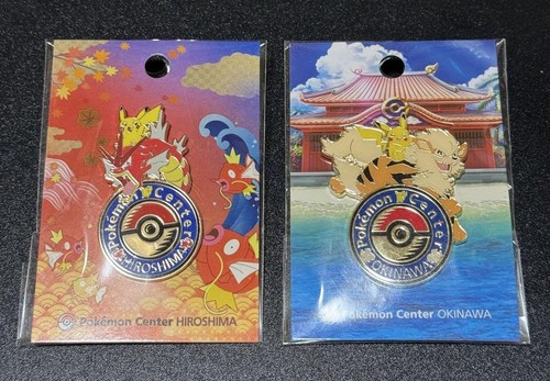 Pokemon Center Limited Logo Pins Okinawa | eBay