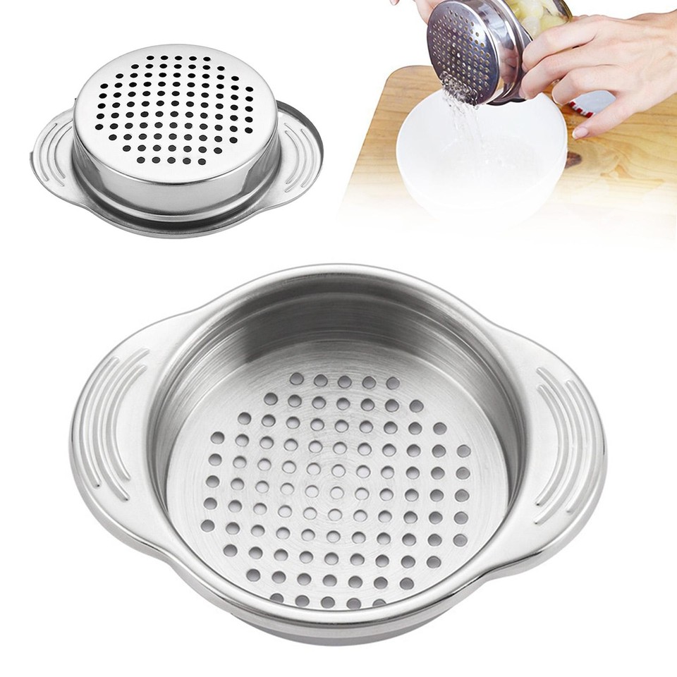 Universal Stainless Steel Can Strainer for Fruits & Vegetables | eBay