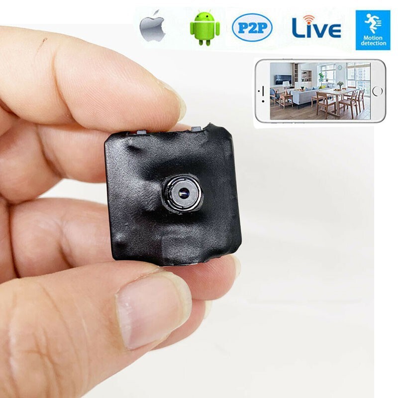 1080P HD Camera Security Video Cam Wireless WiFi Mini Pinhole DIY DVR ...