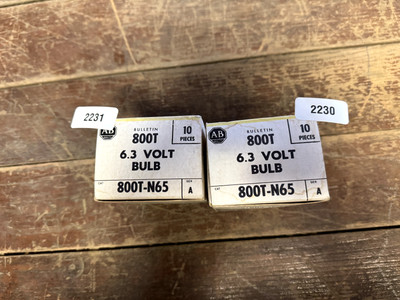 ALLEN BRADLEY 800T-N65 Volt Bulb | eBay