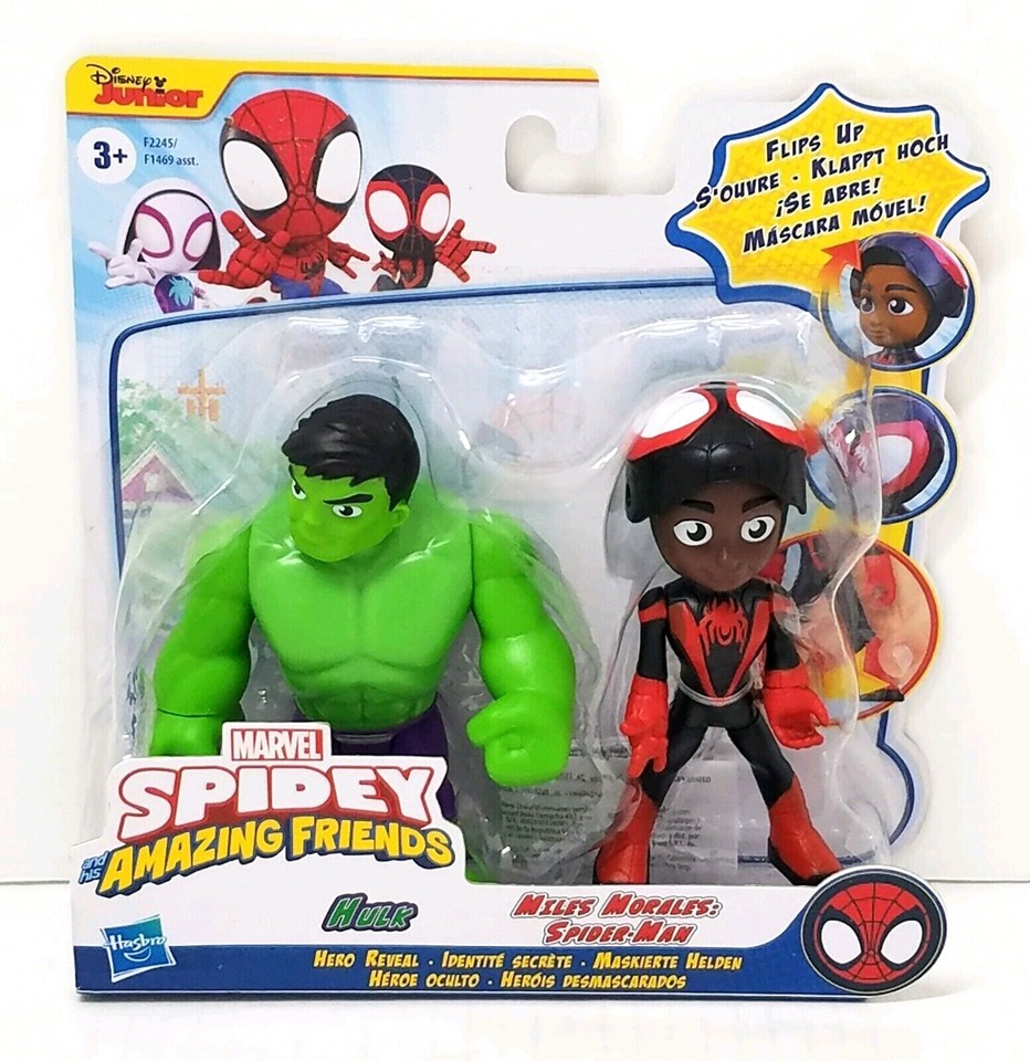 Marvel Mask Flip Spidey and His Amazing Friends Hero Action Figure 2 ...