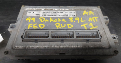 1999 Dodge Dakota 3.9L M/T Engine Computer ECU ECM PCM Control Module ...