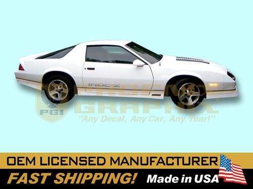 1988 1989 1990 Camaro IROC-Z Z28 PREFORMED Decals Stripes Graphics ...