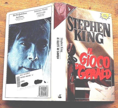 STEPHEN KING: Il gioco di Gerald prima edizione italiana 1993 Sperling ...