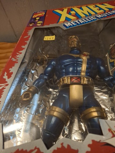 ToyBiz X-Men Metallic Mutants Deluxe Edition 10" Action Figure Cyclops ...