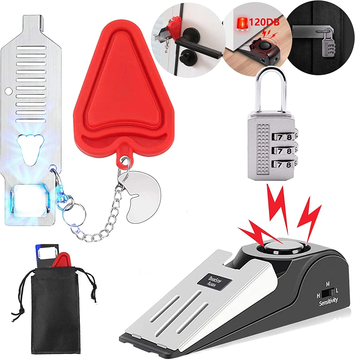 Door Jam Security Devices