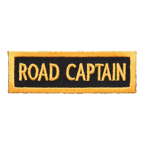 Road Captain Yellow Patch, Club Rank Patches | eBay