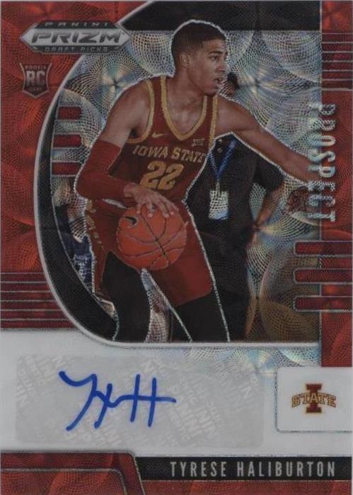 2020-21 Panini Prizm Draft Picks - Prospect Autographs Tyrese ...