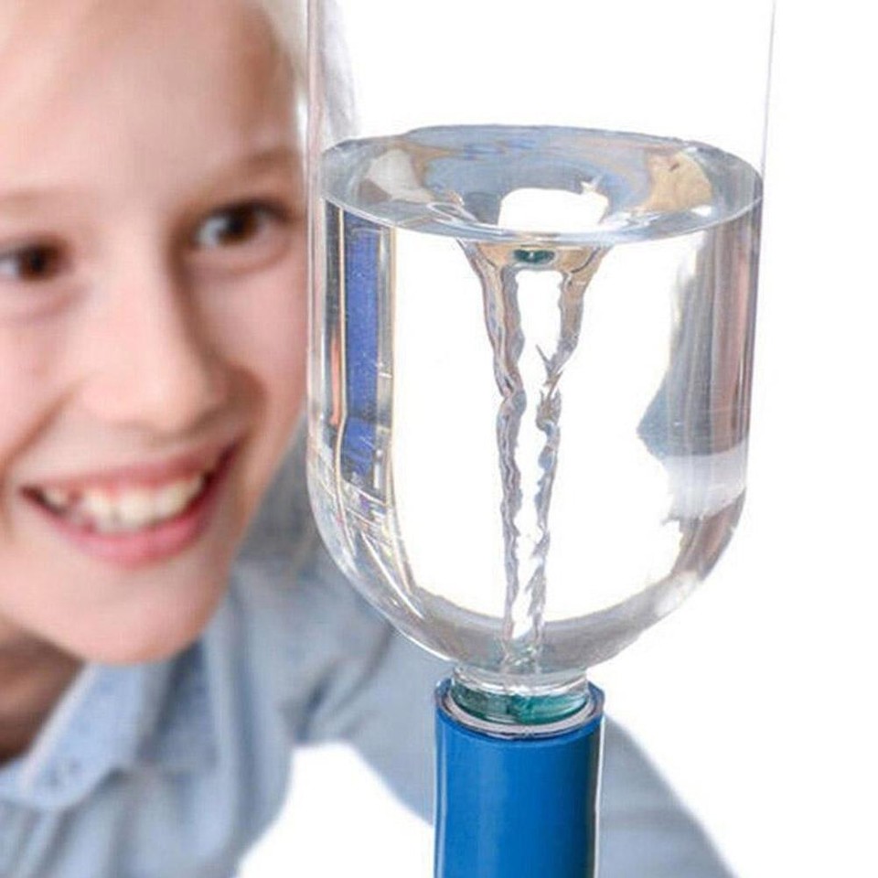 Tornado Vortex Bottle Water Connector Science Cyclone Tube Experiment ...