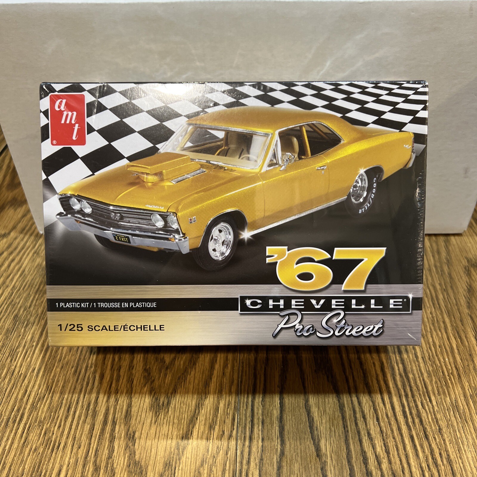 AMT 1/25 1967 Chevy Chevelle Pro Street Model Kit - Gold (AMT876) for ...