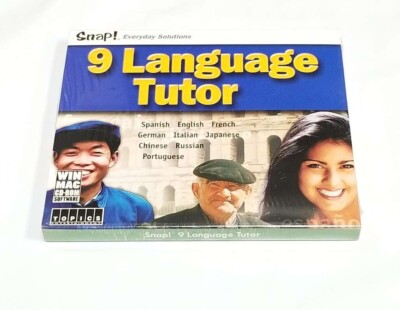Snap! 9 Language Tutor Software *Learn A New Language* | eBay