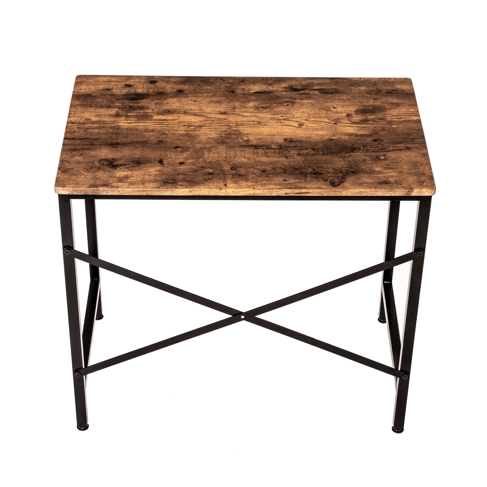 NEW! 80cm Heavy Duty Industrial Writing Computer Desk Home Office ...